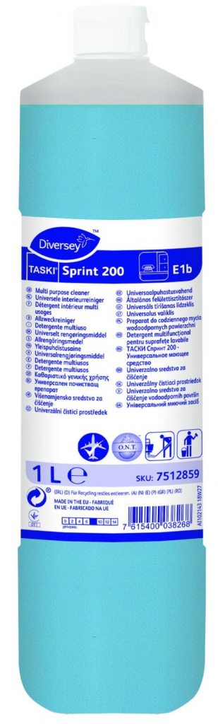 Sprint 200, universal rengøring, 1 l – Papirlageret