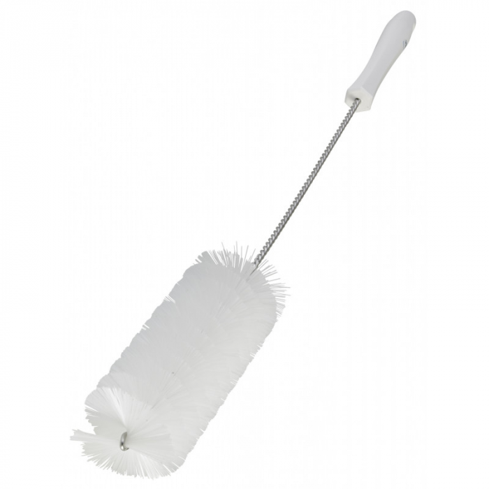 Flaskerenser, Ø60 x 500 mm, hvid – Papirlageret